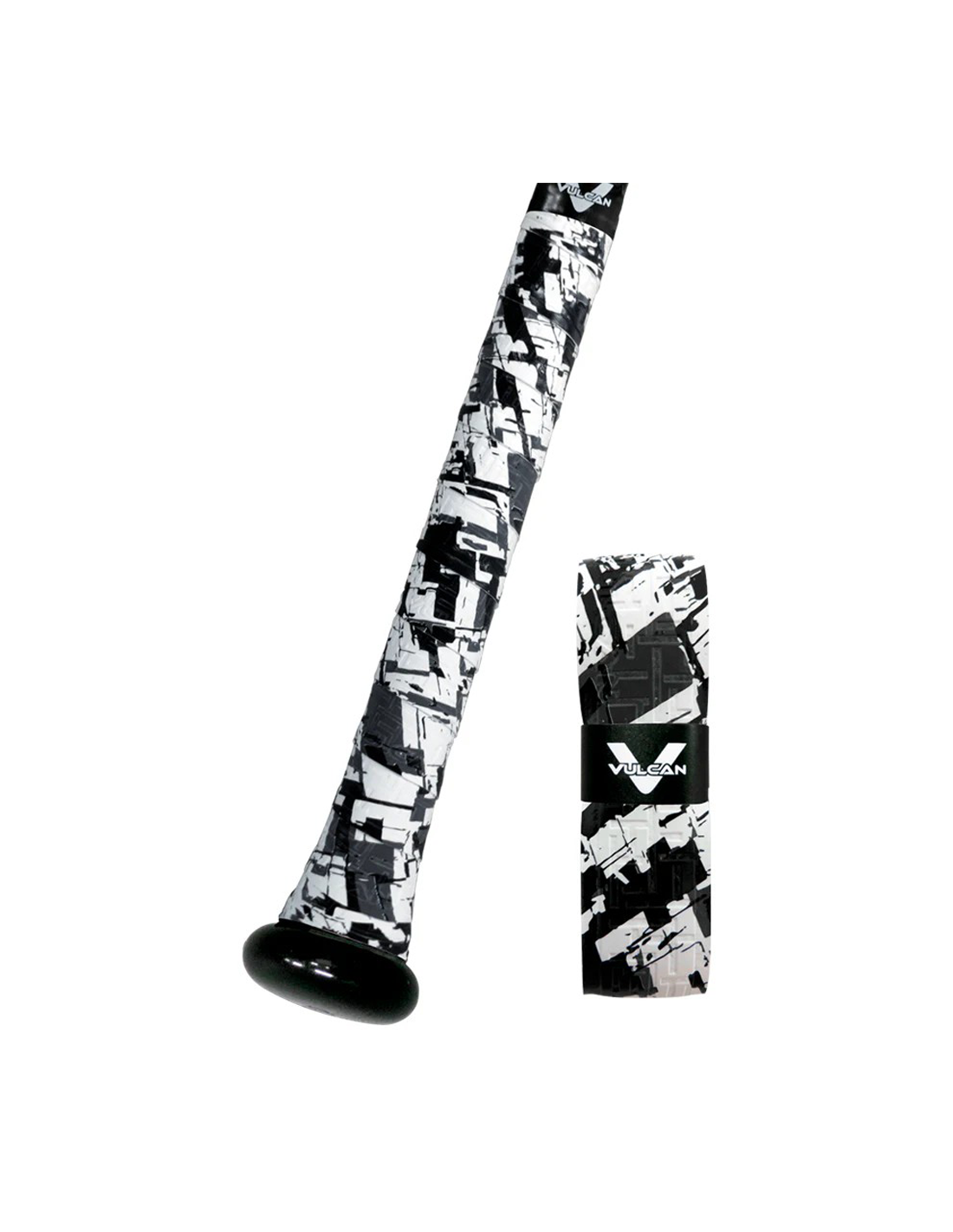 Baseball bat grip wrap Vulcan V175 - WHITE NOISE (1,75 mm)